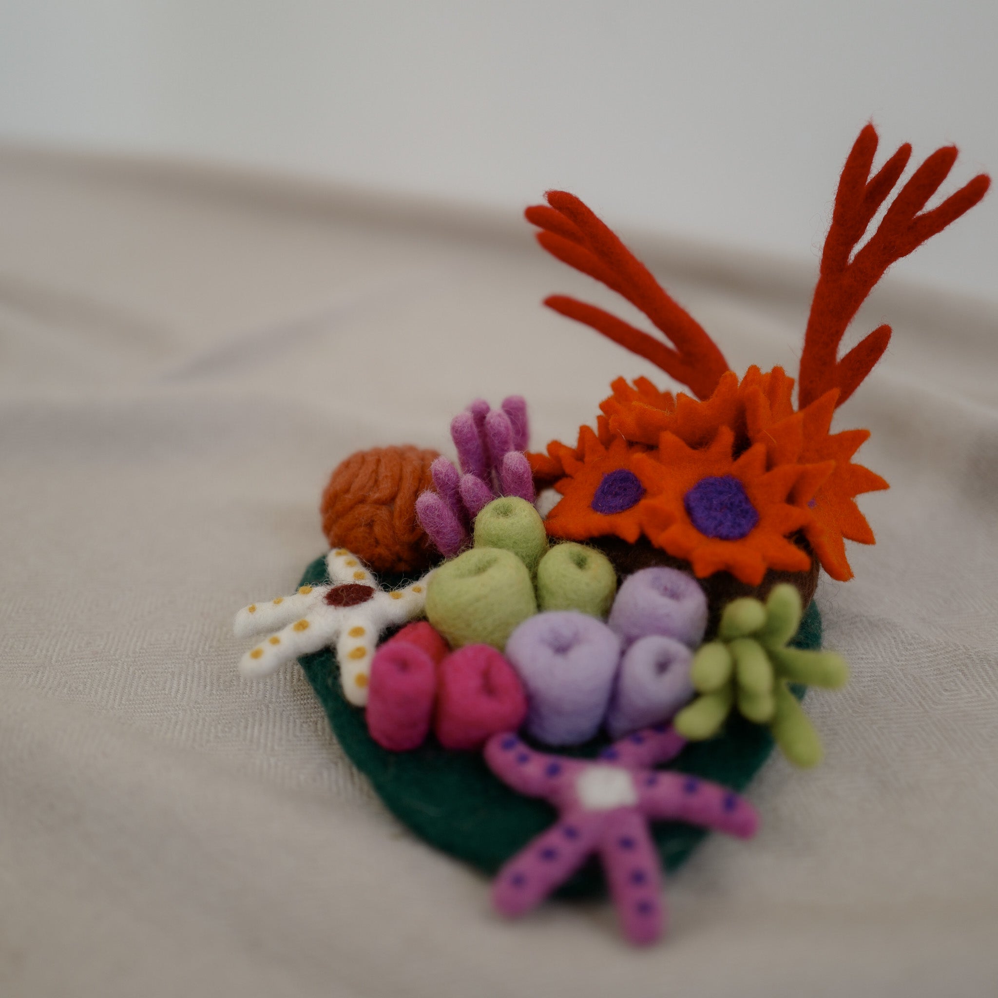 Coral Reef Felt Toy, Felt Tropical Reef | Felt Ocean Play – Play Planet