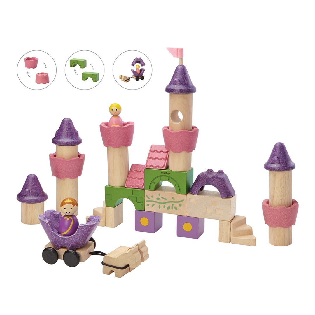 Fairy Tale Blocks PlanToys Wooden Toy | Play Planet Eco Educational Toy ...