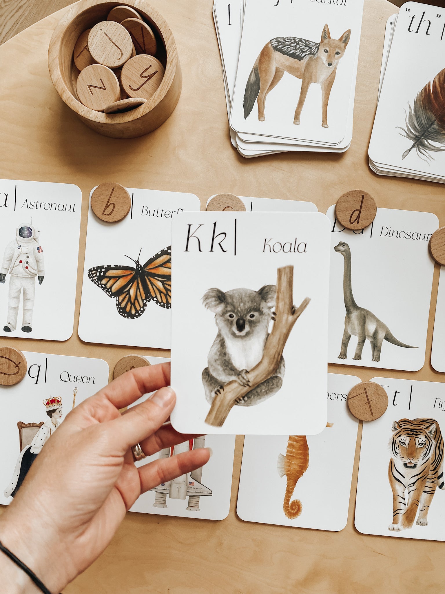 Nature’s ABC Flashcards - Jo Collier Made in Australia – Play Planet